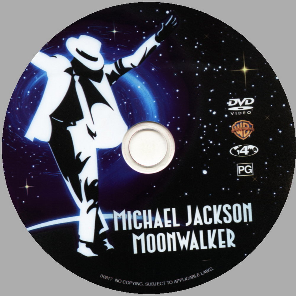 DVD Lables: Moonwalker